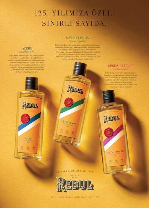 Rebul Kolonya Azura 270 ml | ofisegetirelim.com